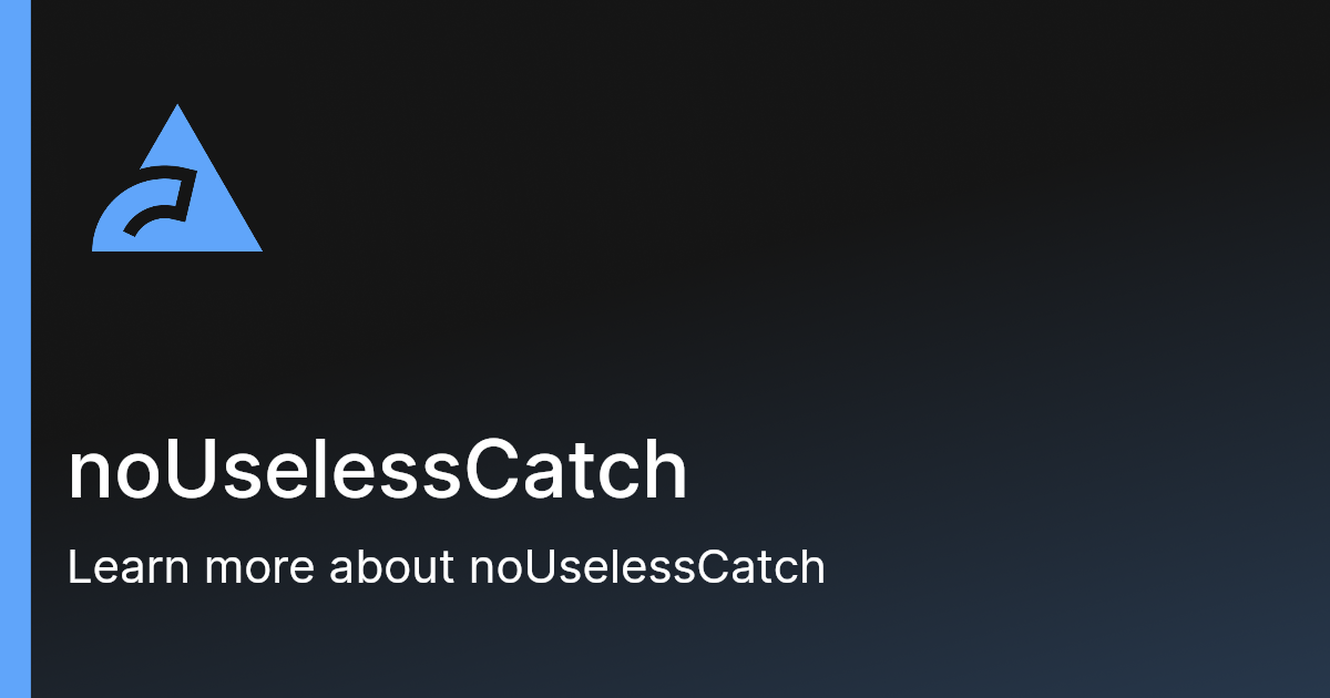 noUselessCatch | Biome